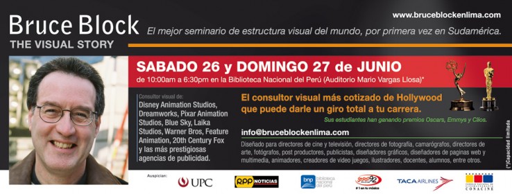 The Visual Story, Bruce Block en Lima - Cinencuentro