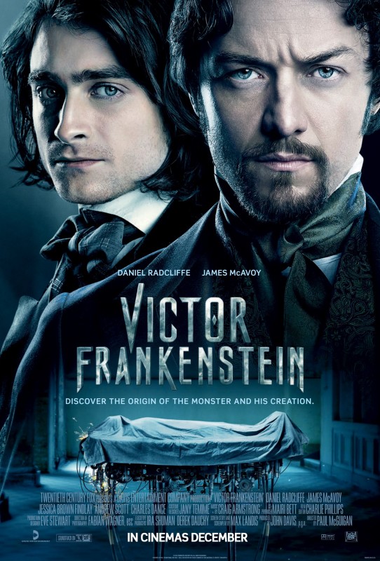 [Crítica] "Victor Frankenstein", con James McAvoy y Daniel Radcliffe - Cinencuentro